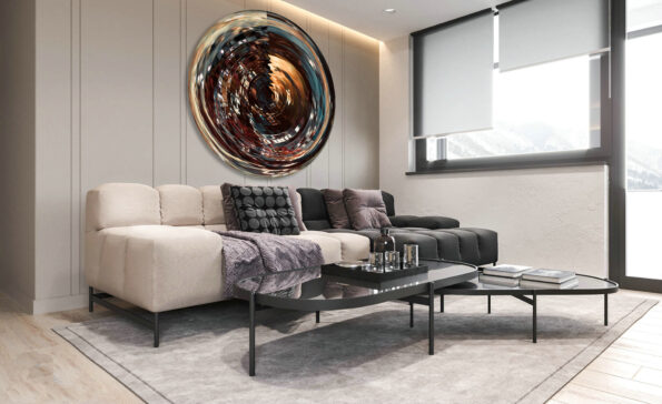 Loop Tablo - Crystal Wallpaper | Adana Duvar Kağıdı